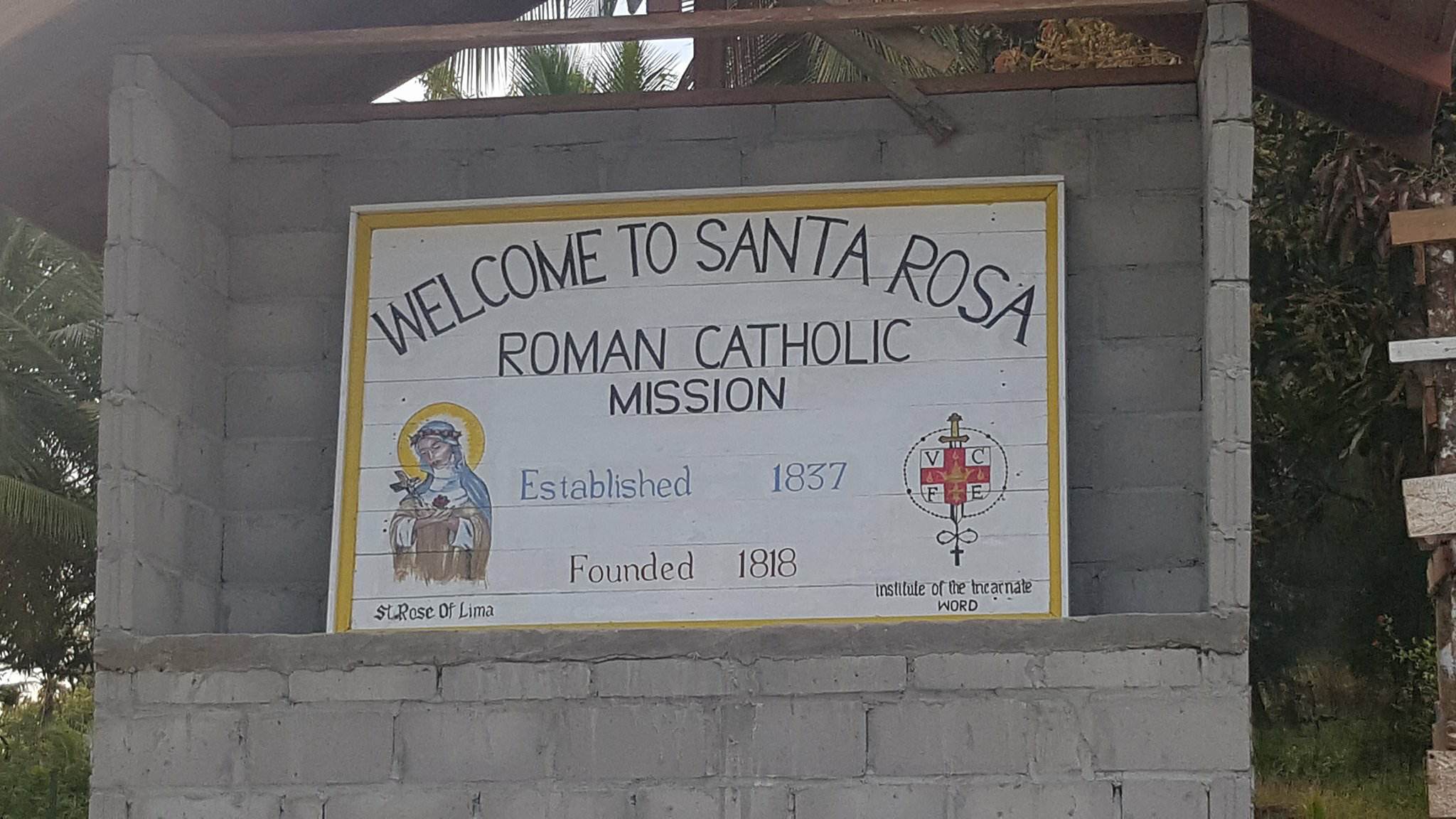 Santa Rosa 200 years of Catholic faith - Guyana - Institute of the ...